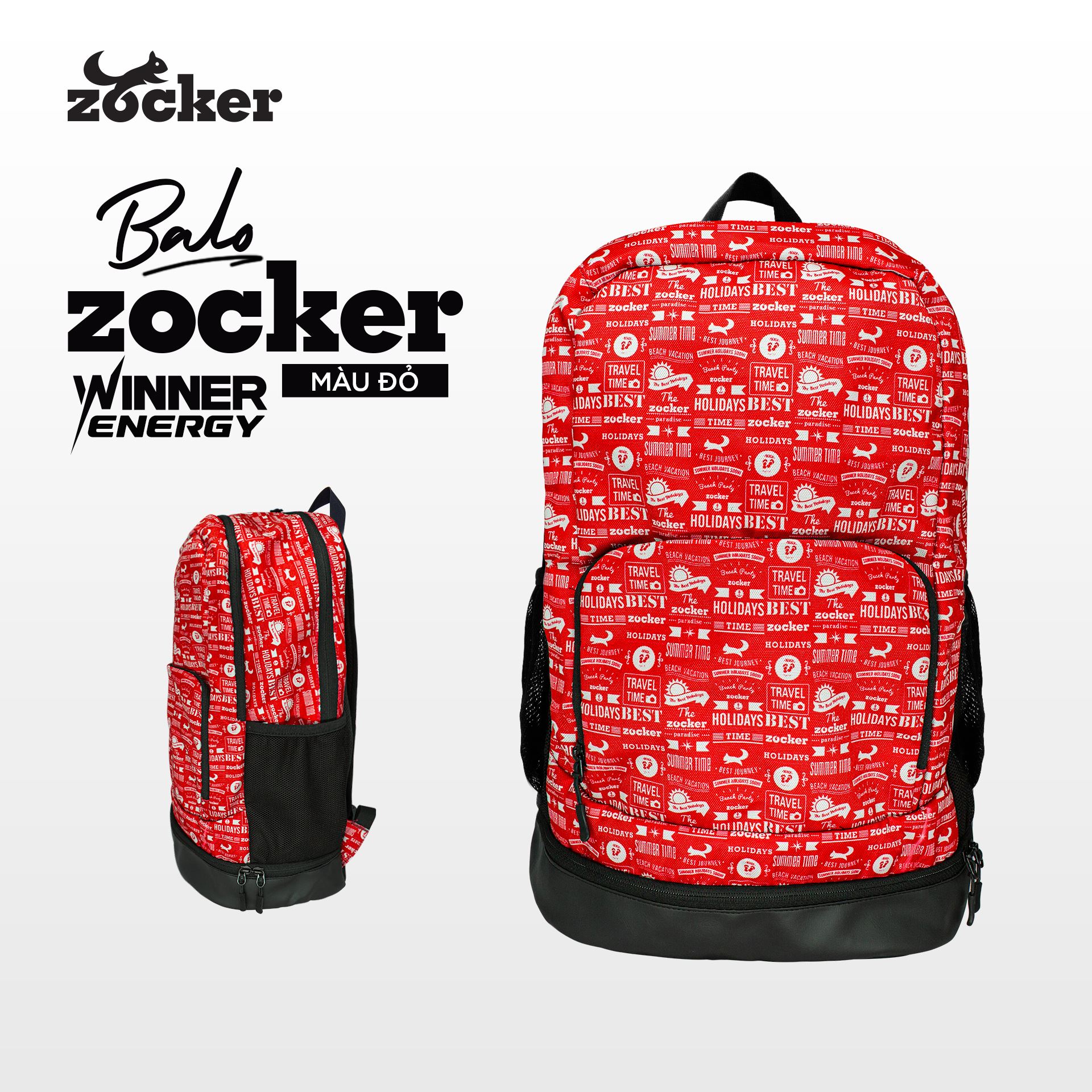 Balo Bóng Đá Zocker Winner Energy