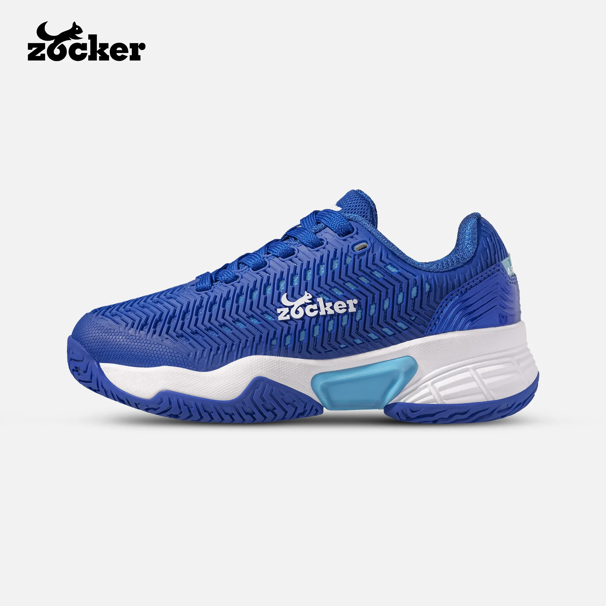 Giày Pickleball Trẻ Em Zocker Aspire - Xanh