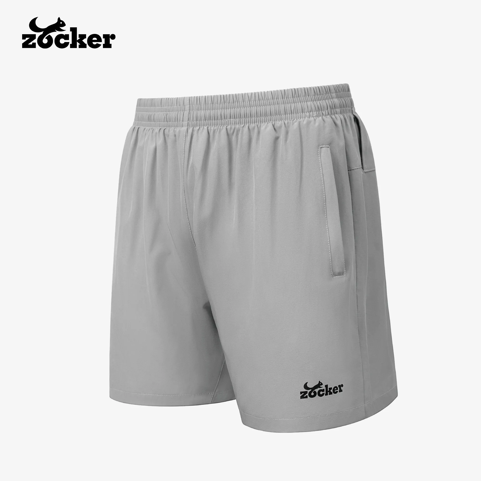 Quần short Pickleball Zocker - Màu Xám