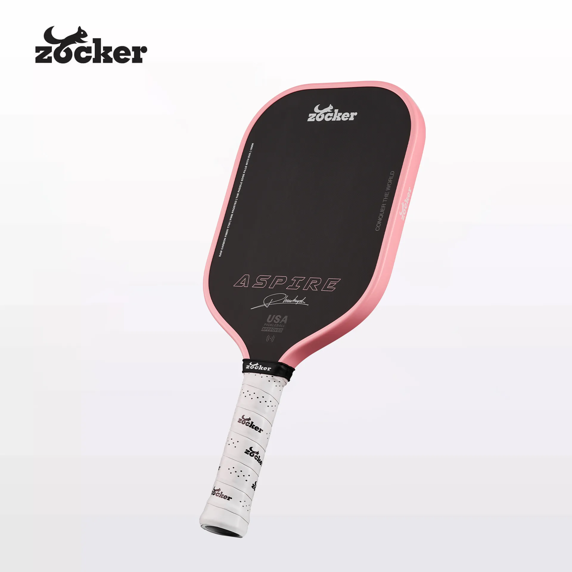 Vợt Pickleball Zocker Aspire x Phúc Huỳnh Pink Edition