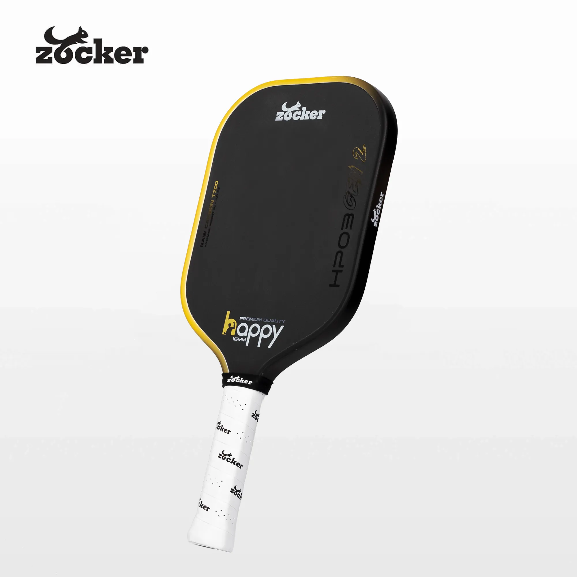 Vợt Pickleball Zocker Happy HP03 Gen 2 - Yellow/Black